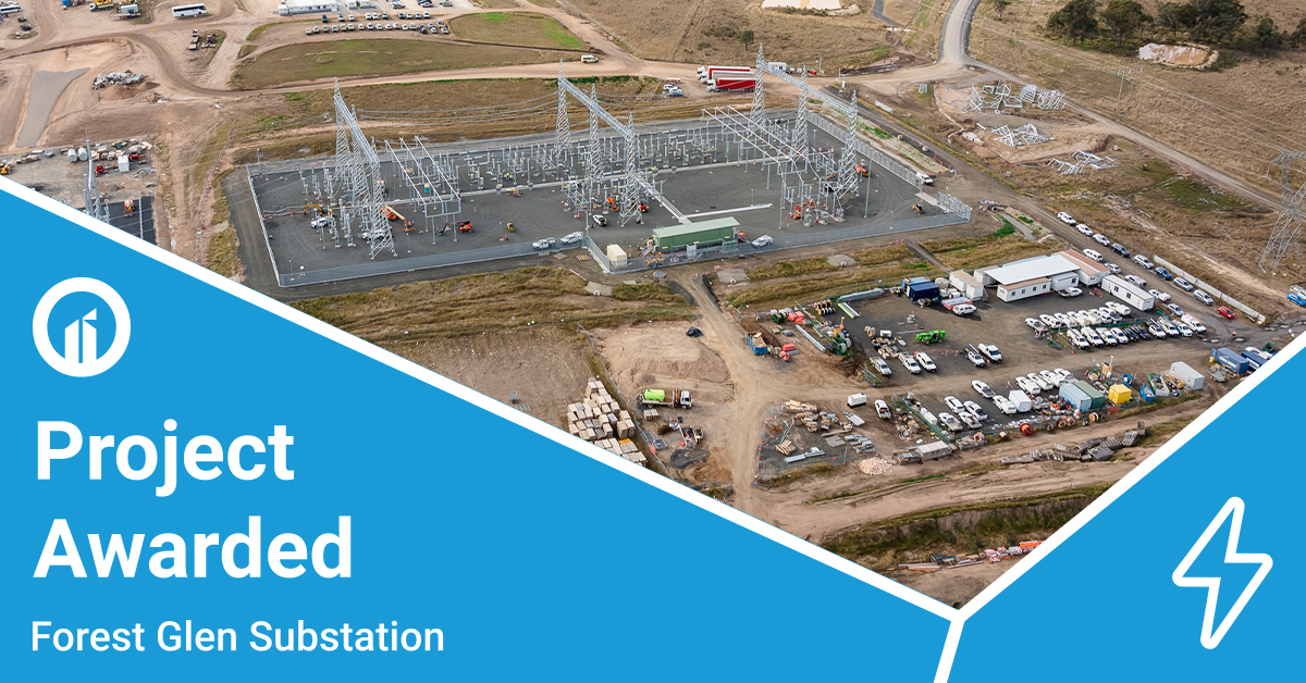 Forest Glen Substation | Ironbuilt Infrastructure